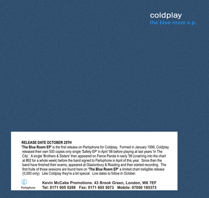 The Blue Room (UK Promo) - Coldplay - Coldplayzone.it