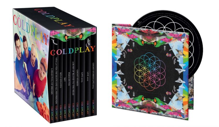 Arriva in edicola la discografia completa dei Coldplay in digipack ...